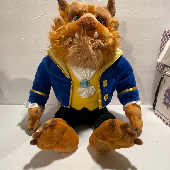 Disney | Toys | Disneys The Beast Plushstuffed Toy From Beauty And The ...